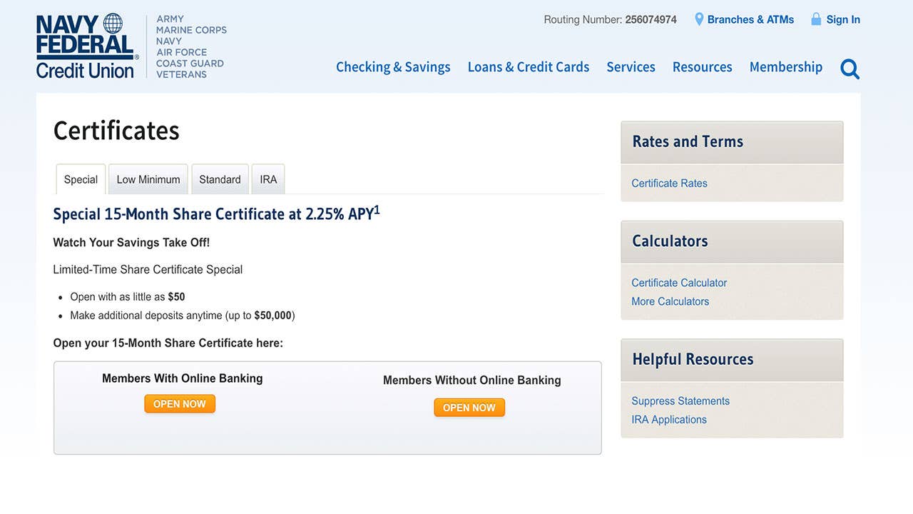Navy Federal Credit Union s Amazing CD Deal Bankrate Navy Federal Credit Union s Amazing CD Deal Bankrate