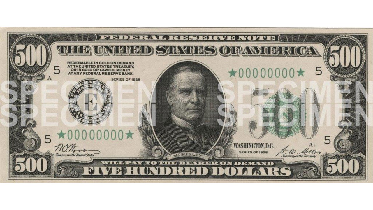 Is There A 1000 Dollar Bill In America Dollar Poster