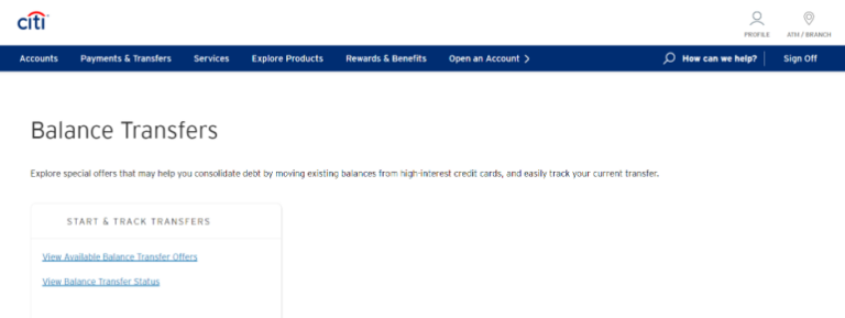 How To Do A Balance Transfer With Citi | Bankrate